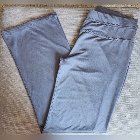 Layer 8 | Pants & Jumpsuits | Layer 8 Gray Quickdry Bell Bottom Yoga ...